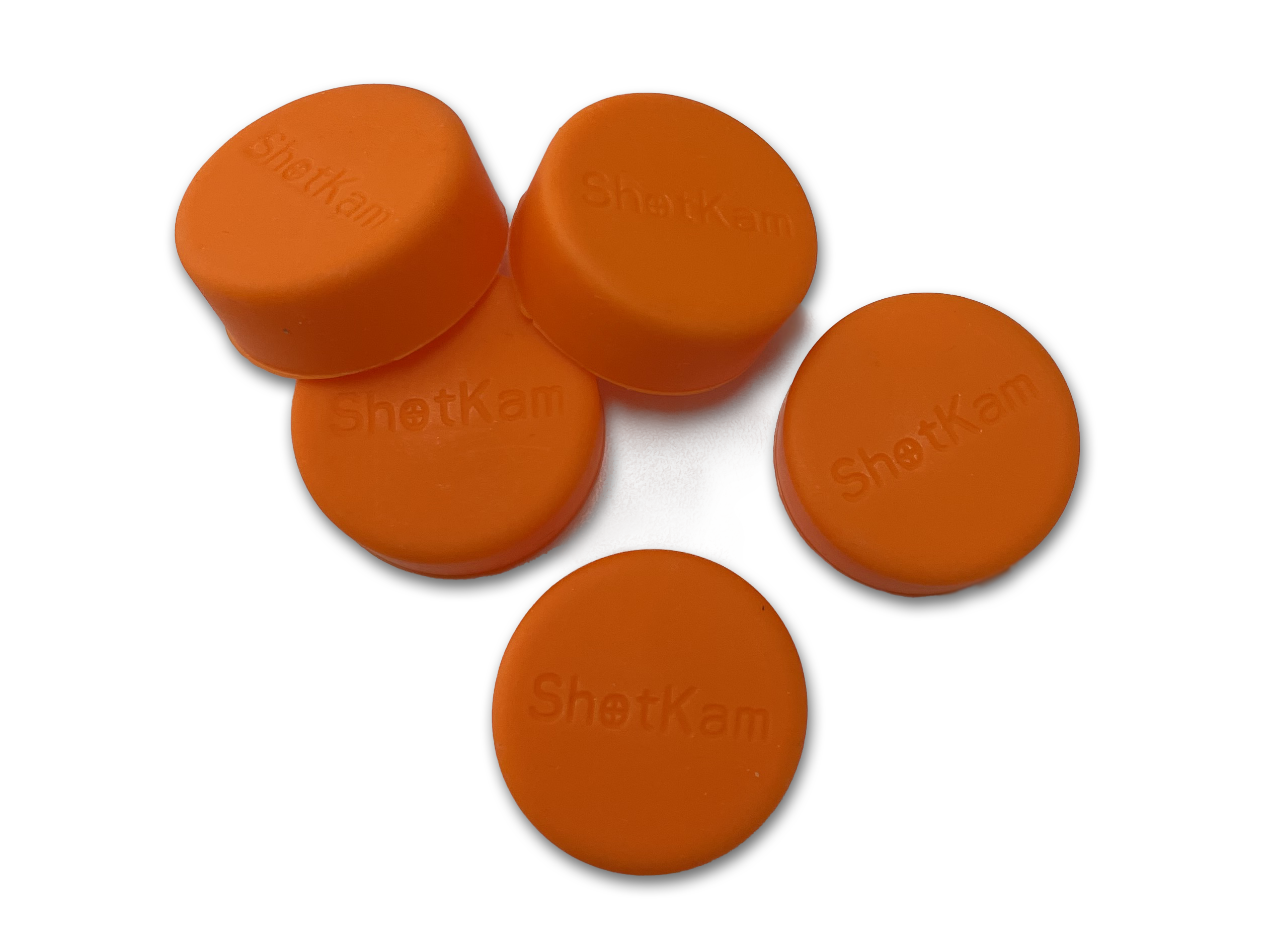 Pack of 5 Orange Lens Covers for ShotKam Cameras – ShotKam Canada